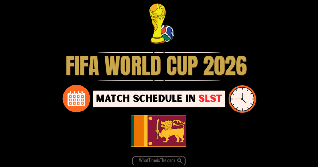 What Time is the World Cup 2026 in Pakistan? PKT Schedule